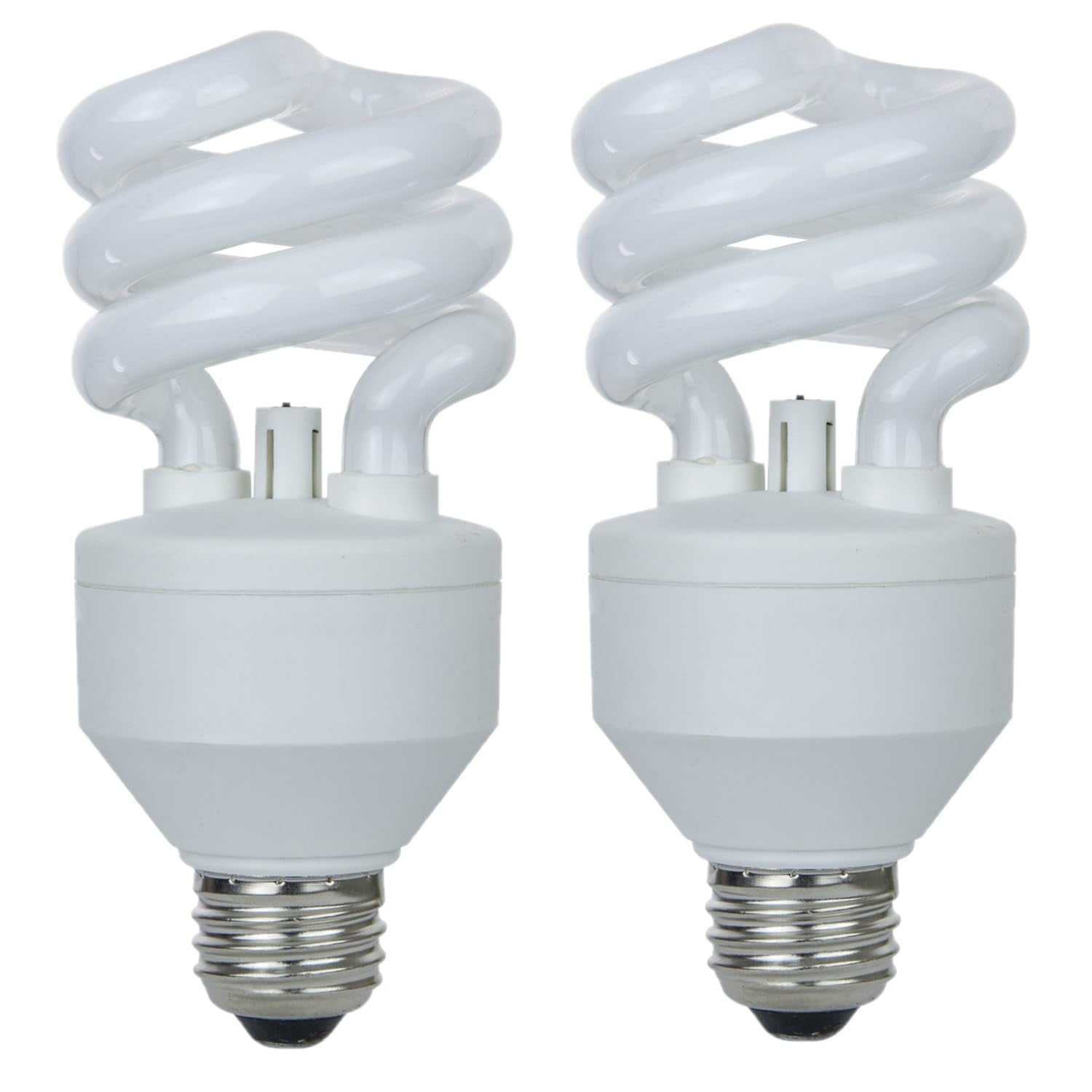 Diodesy- Pack of 2 AP15/65K CFL Light Bulb, T3 Spiral Compact ...
