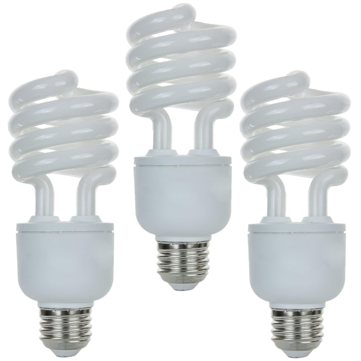 Diodesy- Pack of 3 SL20/27K/D CFL Spiral Light Bulb, T3 Compact ...
