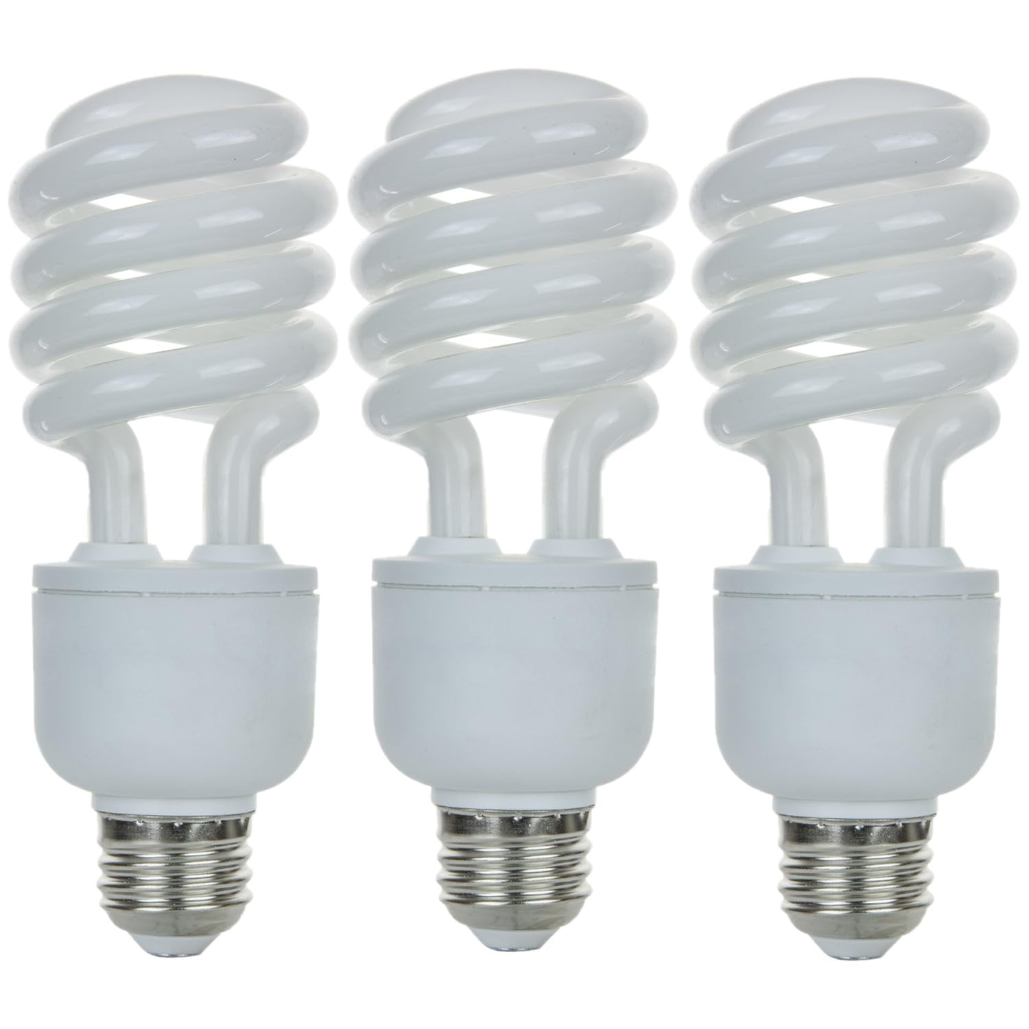 Diodesy- Pack of 3 SL23/27K/D CFL Spiral Light Bulb, T3 Compact ...