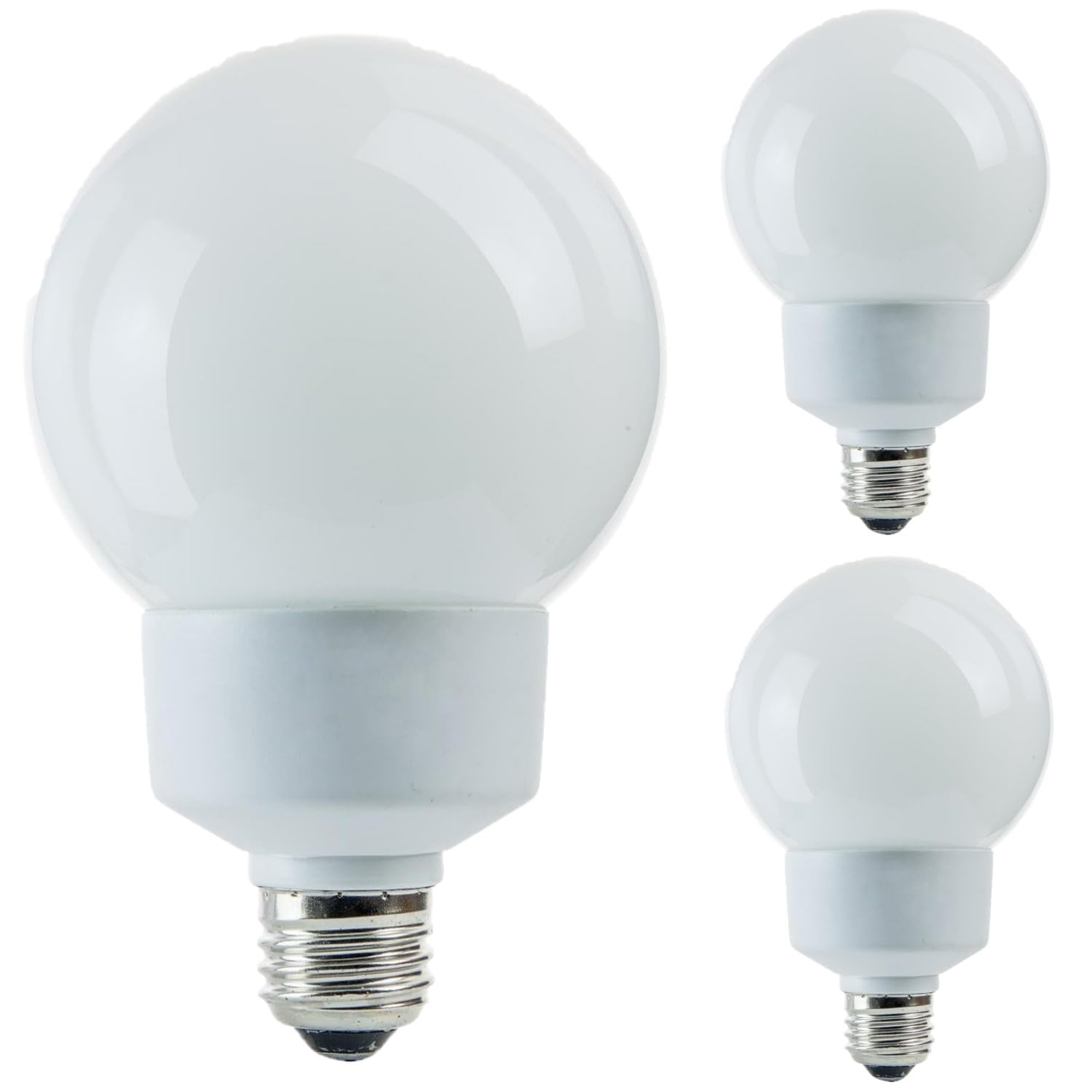 Diodesy- Pack of 3 SLG20/G30 G30 LED Globe Light Bulb, Compact Vanity ...
