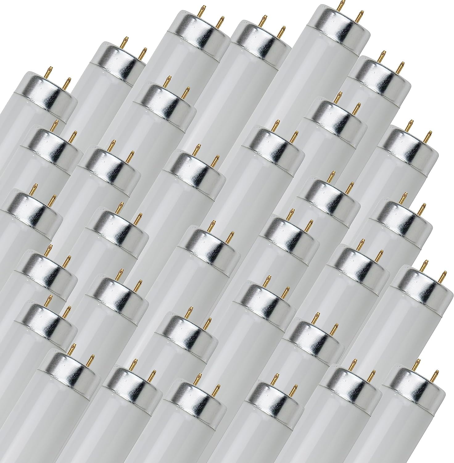 Diodesy- Pack of 30 F15T12/DL Fluorescent Bulbs, 6500K Daylight ...