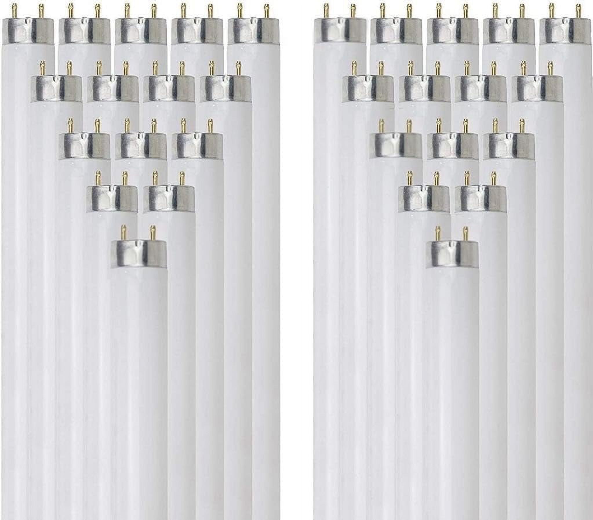 Diodesy- Pack of 30 F17T8/SP841 Fluorescent Bulbs, T8 Linear Tube Light ...
