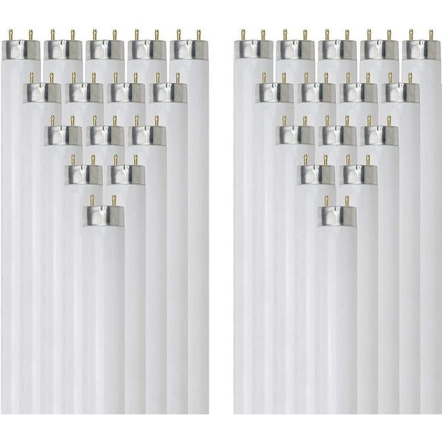 Diodesy- Pack of 30 F25T8/SP850 T8 Fluorescent Tube Light Bulb ...