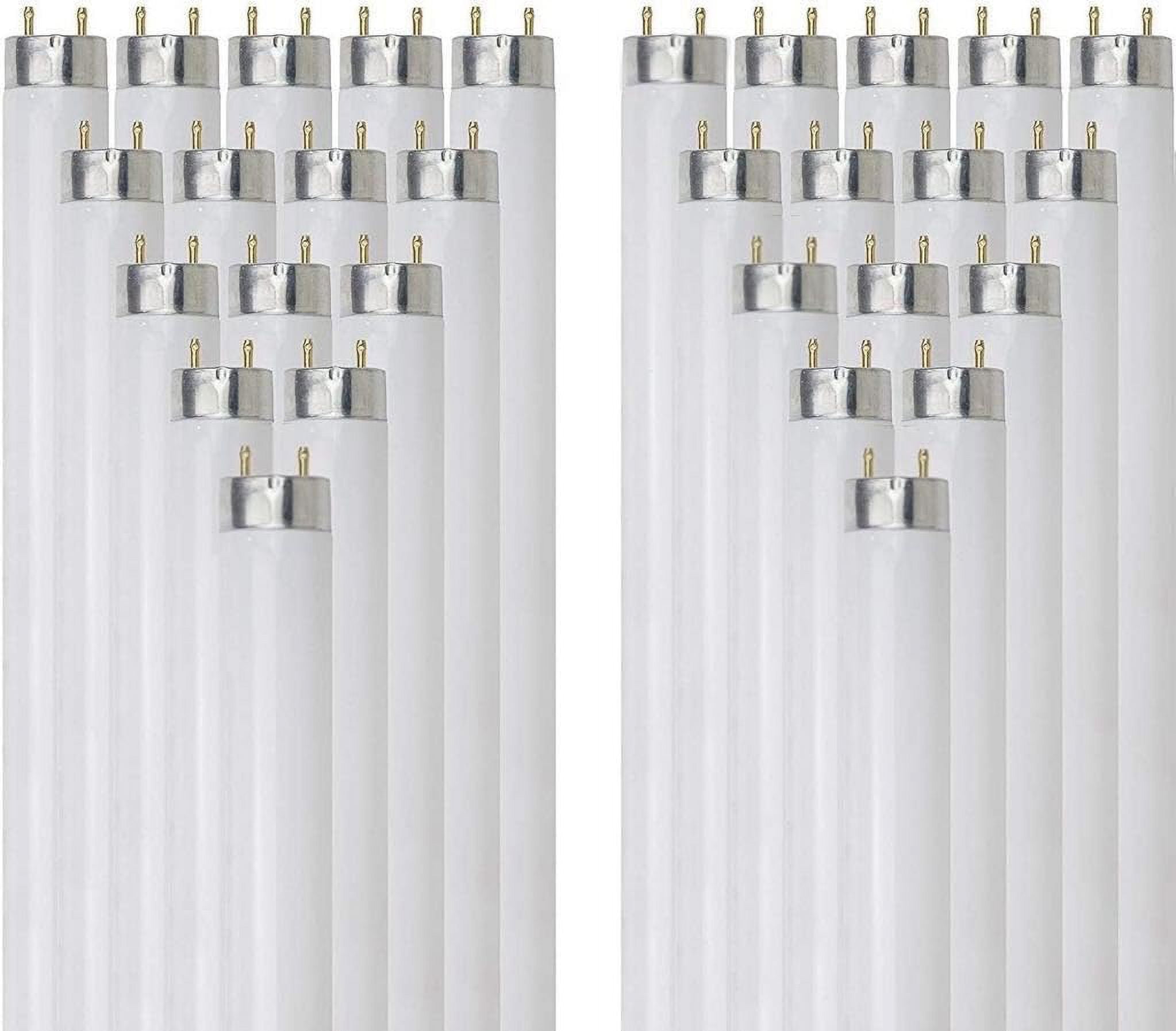 Diodesy- Pack of 30 F28T8/SP850 Fluorescent Tube Light Bulb, T8 Linear ...