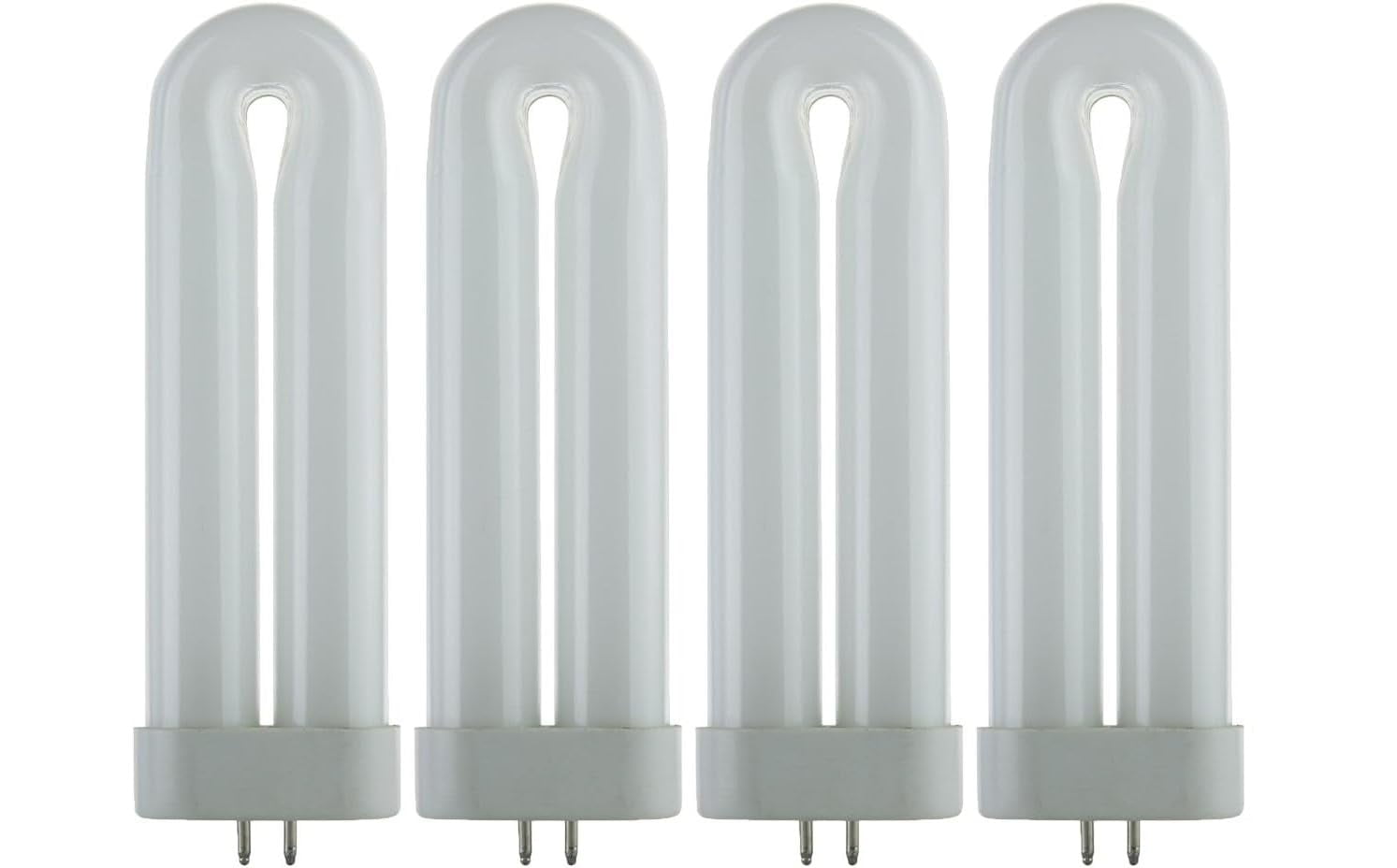 Diodesy- Pack of 4 FUL8T6 Replacement Black Light Bulb, T6 Fluorescent ...
