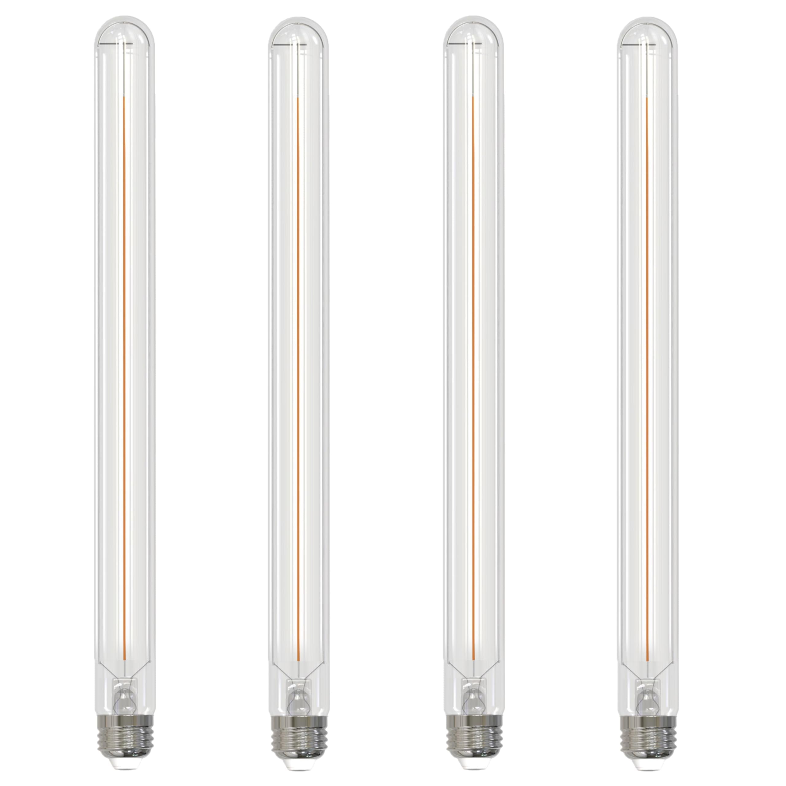 Diodesy- Pack of 4 LED5T9L/27K/15/FIL/3 LED 15 Inch T9 Long Filament ...