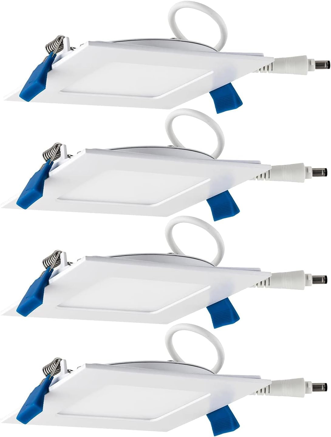 Diodesy- Pack of 4 LFX/SDL/4S/10W/D/E/50K 4 Inch Square Recessed ...