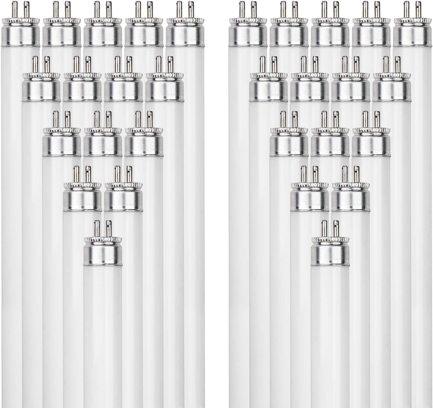 Diodesy- Pack of 40 F21T5/835 Straight T5 Fluorescent Tube Light Bulb ...