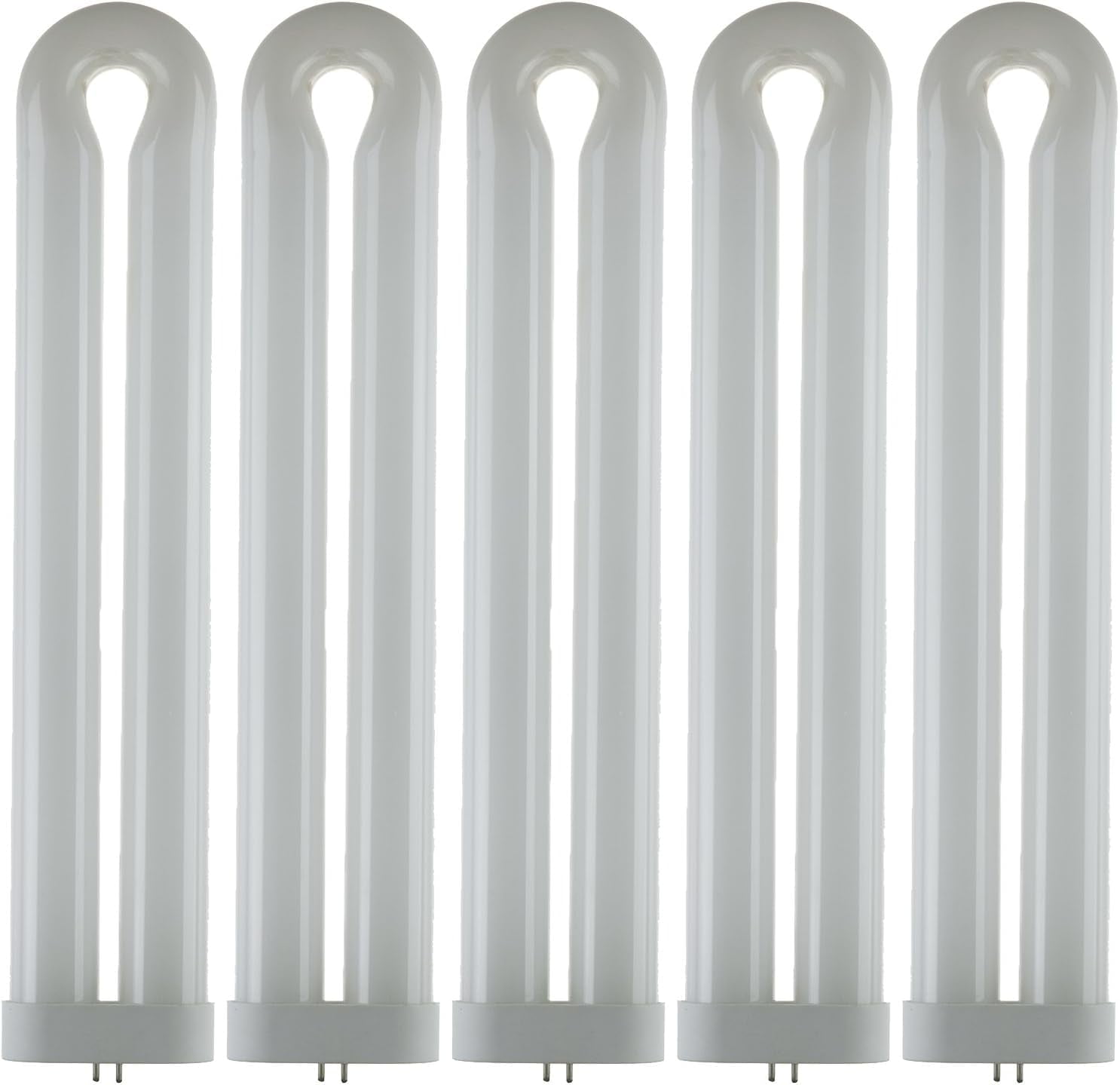 Diodesy- Pack of 5 FUL50T10 Replacement Black Light Bulb, T10 ...