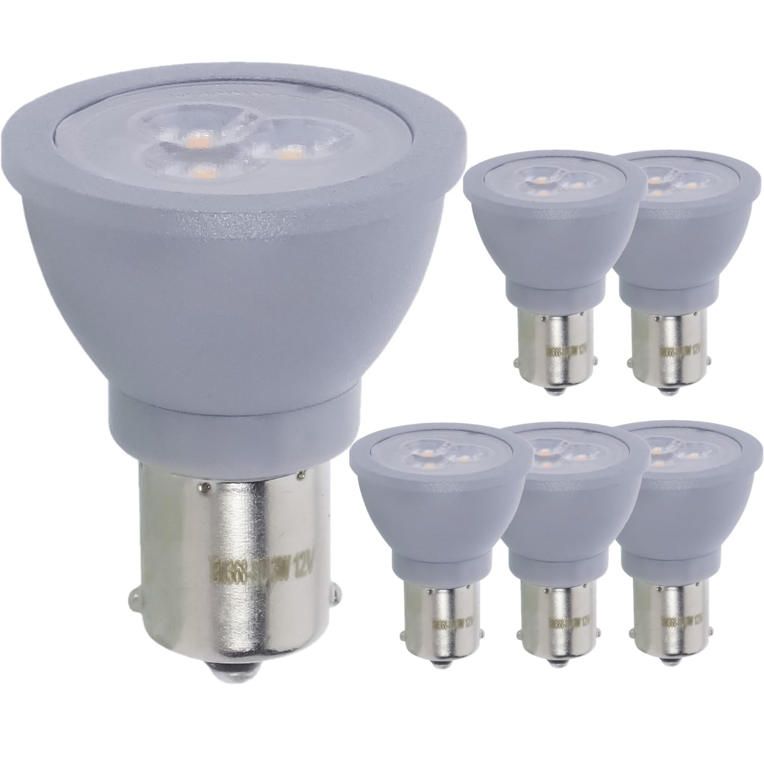 Diodesy- Pack of 6 1383/LED/3W/40K/V2 GBF LED Elevator Bulb, 3 Watts ...