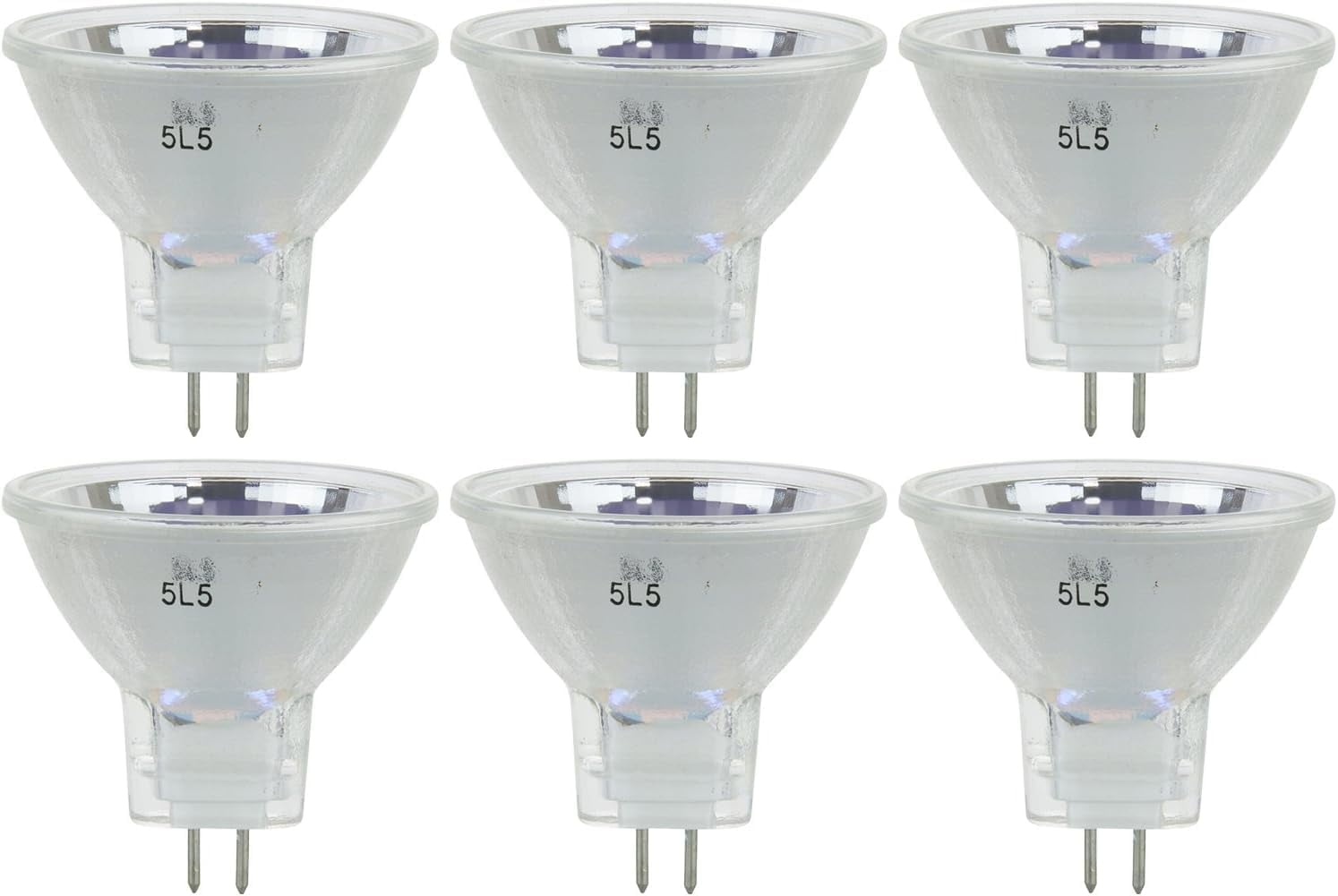Diodesy- Pack of 6 20MR11/NSP10/12V Halogen MR11 Halogen Light Bulb ...