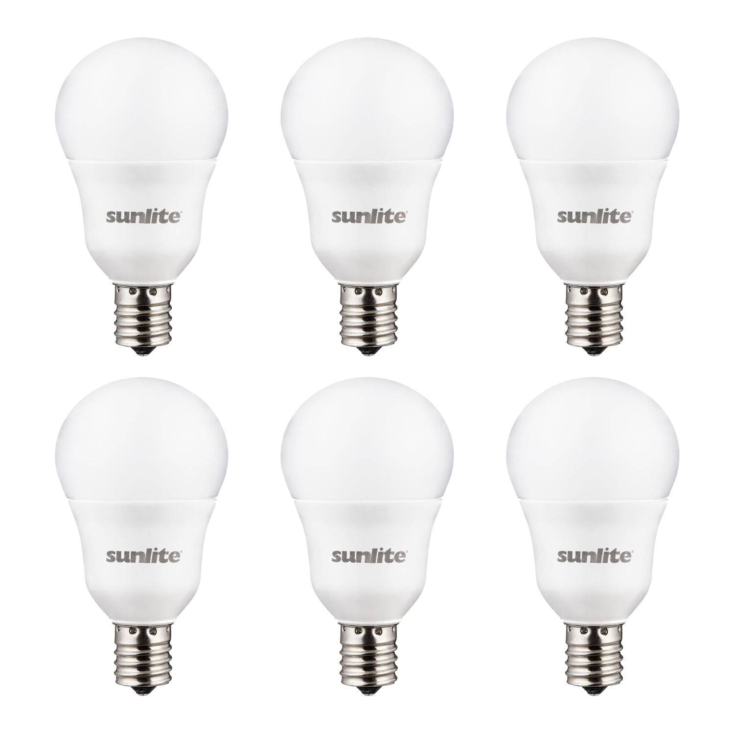 Diodesy- Pack of 6 A15/LED/6W/E17/D/FR/30K/6PK LED Dimmable Bulb for ...