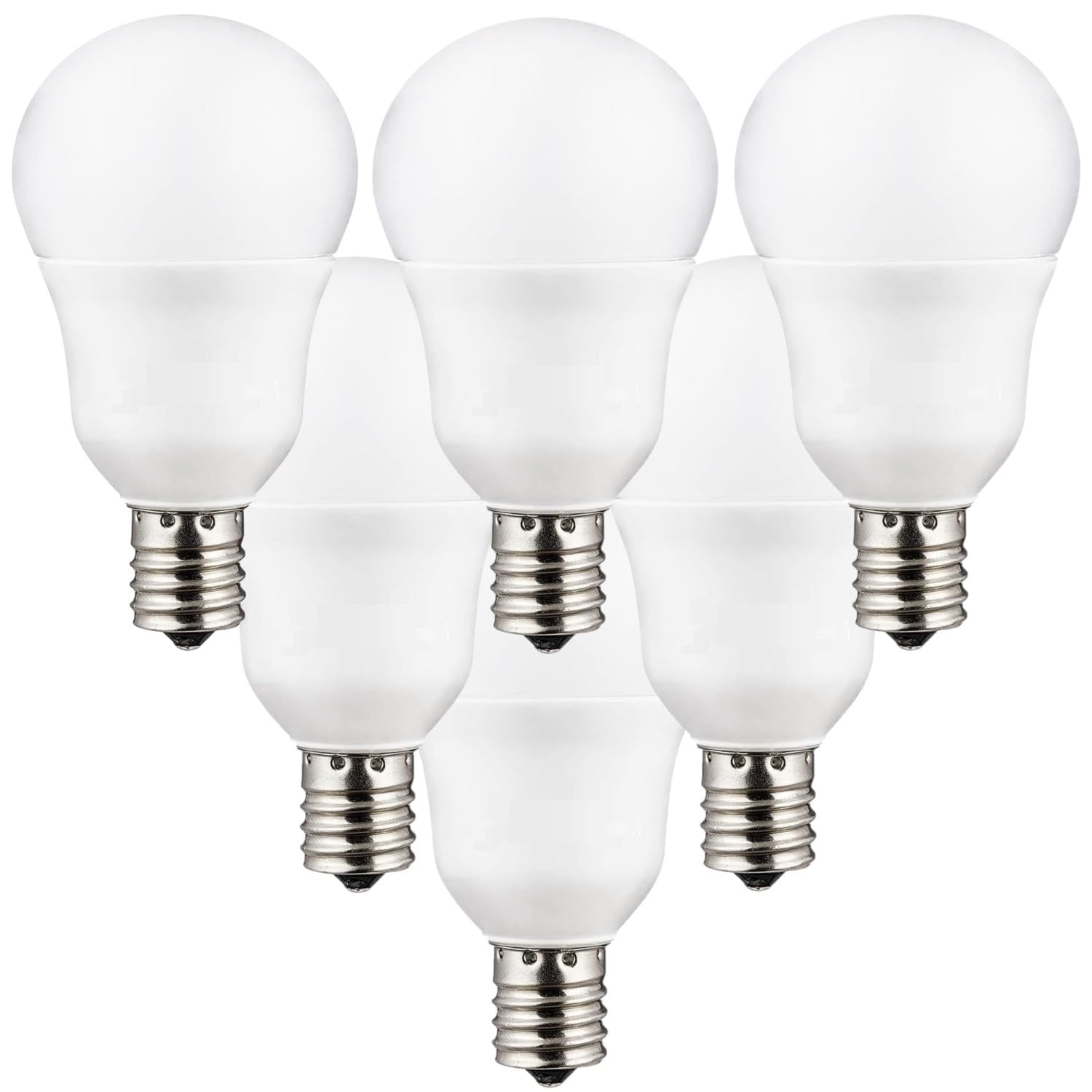 Diodesy- Pack of 6 A15/LED/6W/E17/D/FR/30K LED Dimmable Bulb for ...
