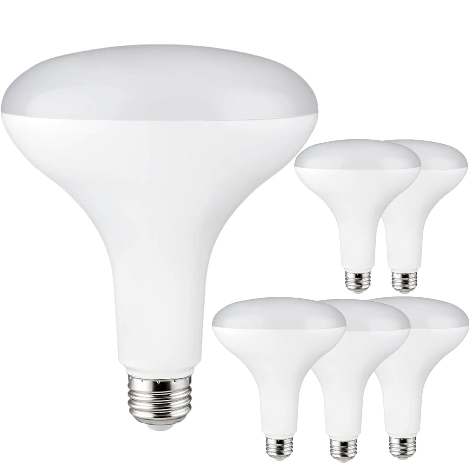 Diodesy- Pack of 6 BR40/LED/12W/950 BR40 LED Reflector Light Bulb ...