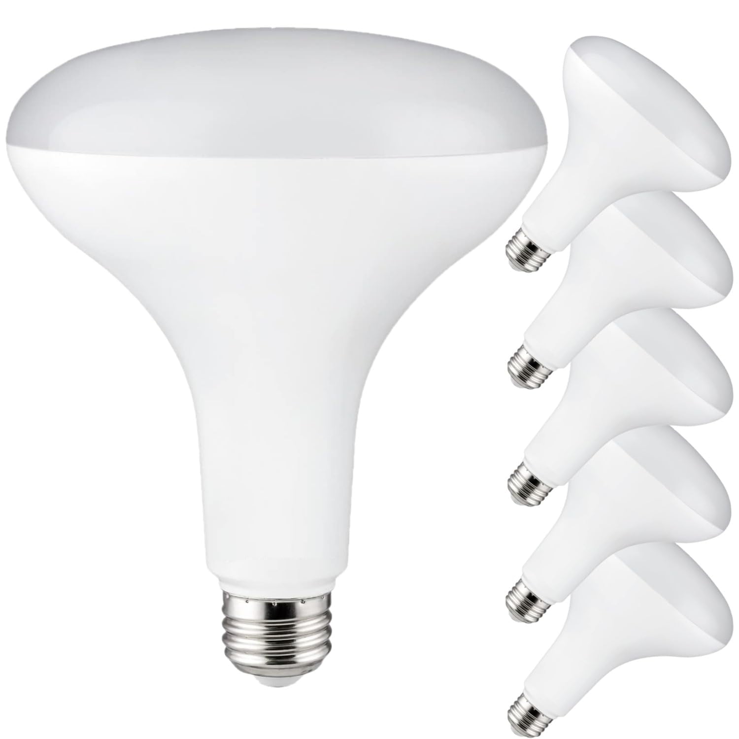 Diodesy- Pack of 6 BR40/LED/13W/65K BR40 LED Reflector Light Bulb ...