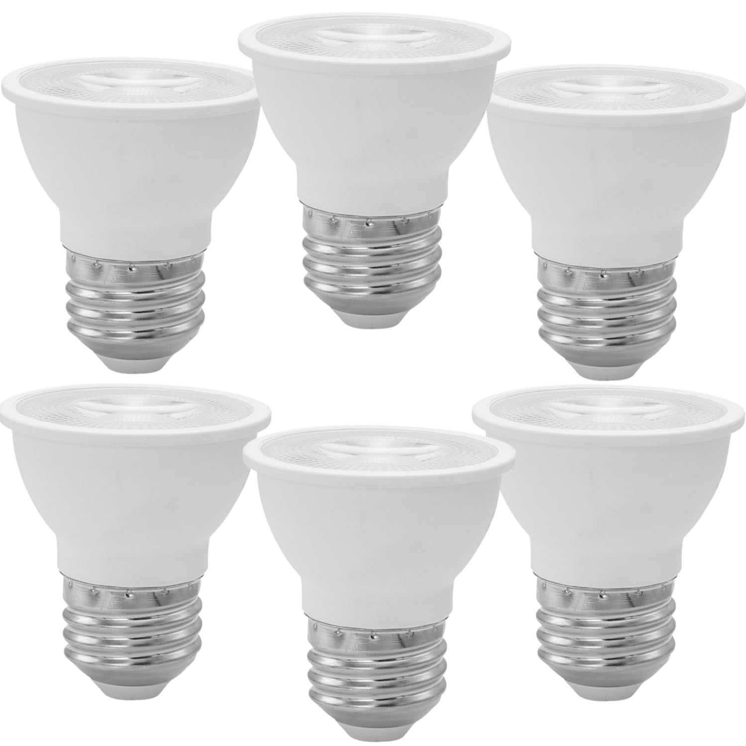 Diodesy- Pack of 6 MR16/LED/6W/930 MR16 Led Short Neck Recessed Flood ...