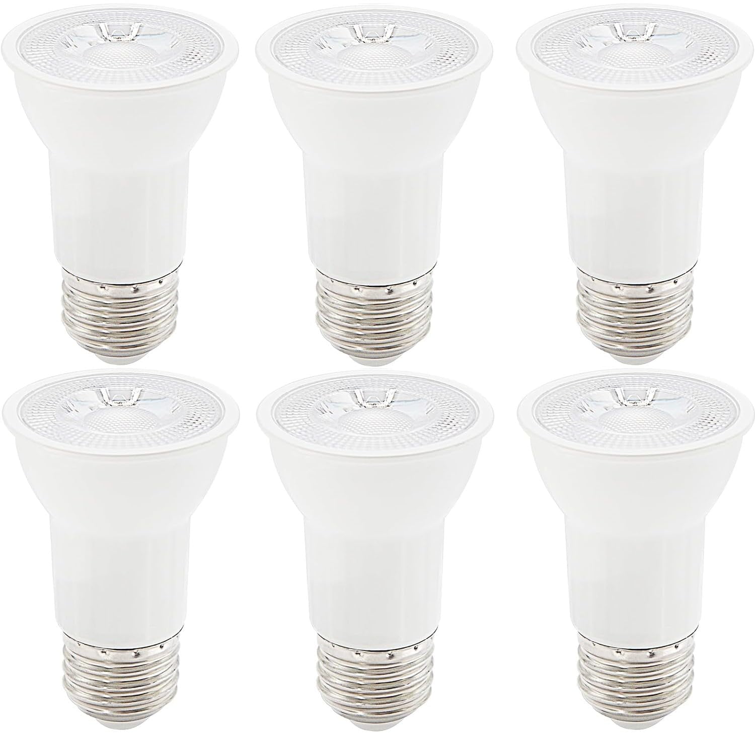 Diodesy- Pack of 6 PAR16/LED/7W/50K/6PK LED PAR16 Dimmable Flood Light ...