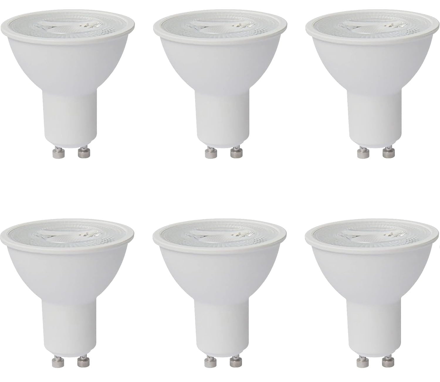 Diodesy- Pack of 6 PAR16/LED/7W/GU10/30K GU10 LED Dimmable Reflector ...