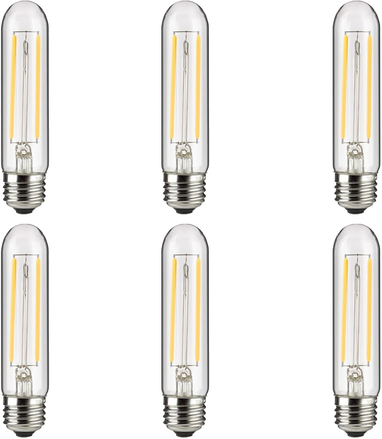 Diodesy- Pack of 6 T10/LED/FS/2W/940/6PK T10 LED Tubular Light Bulb ...