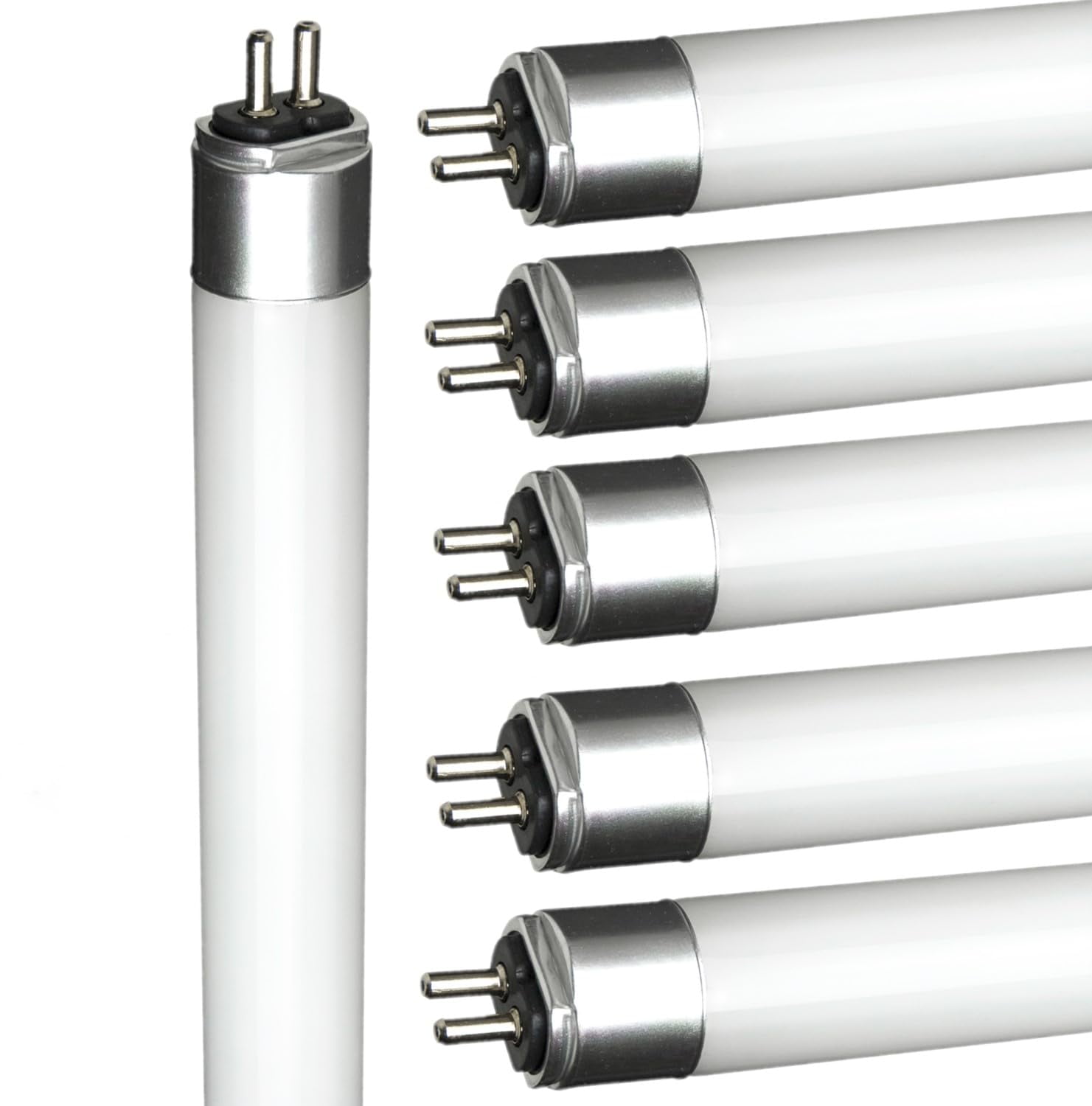 Diodesy- Pack of 6 T5/LED/4?/25W/IS/65K/ 4ft High Output LED ...