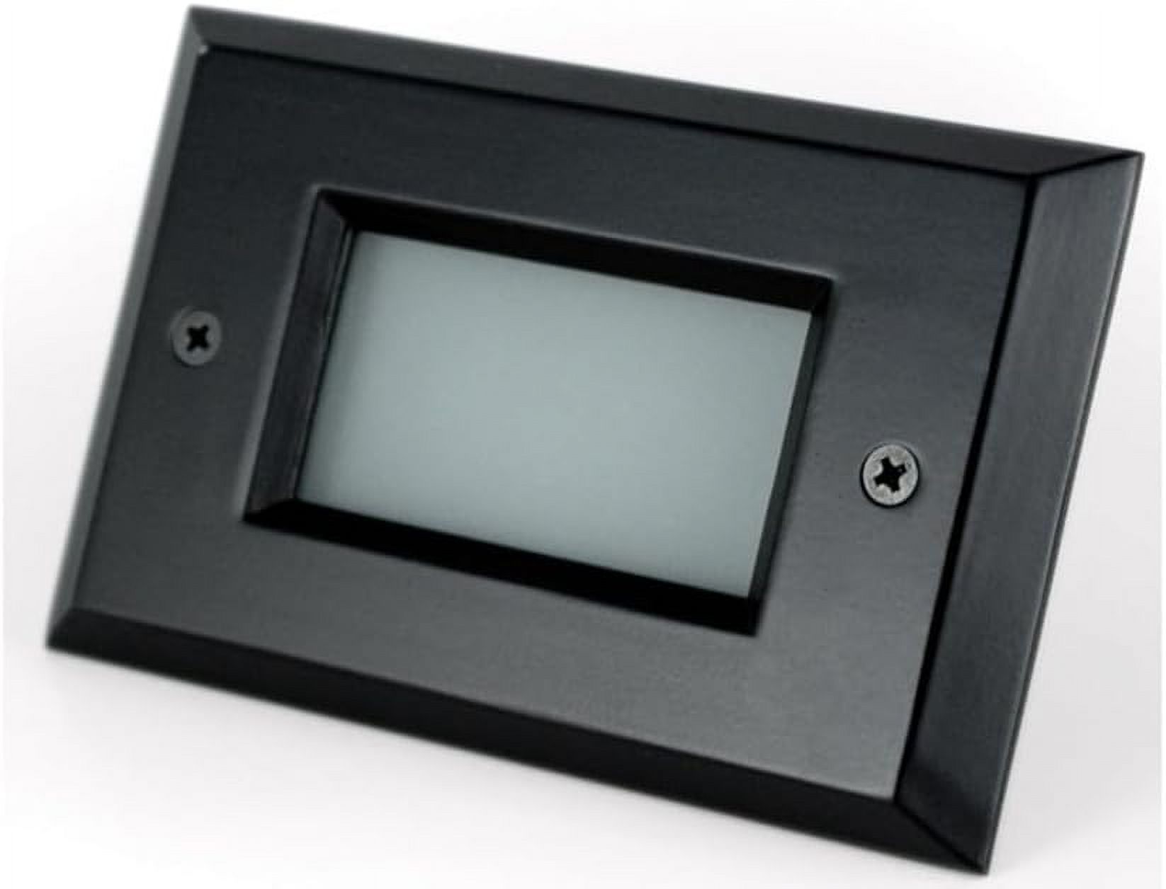 Diodesy- SL/FL/BL Step Cover Flat Plate, LED Step Light, Black Finish ...
