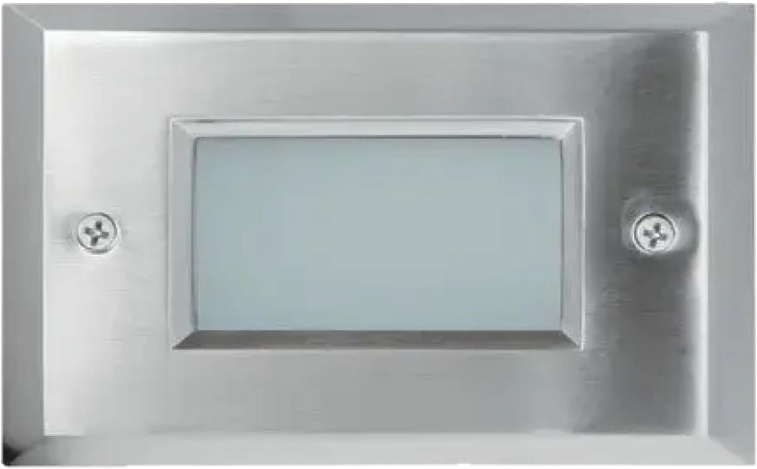 Diodesy- SL/FL/BN Step Cover Flat Trim Plate, LED Step Light, Brushed ...