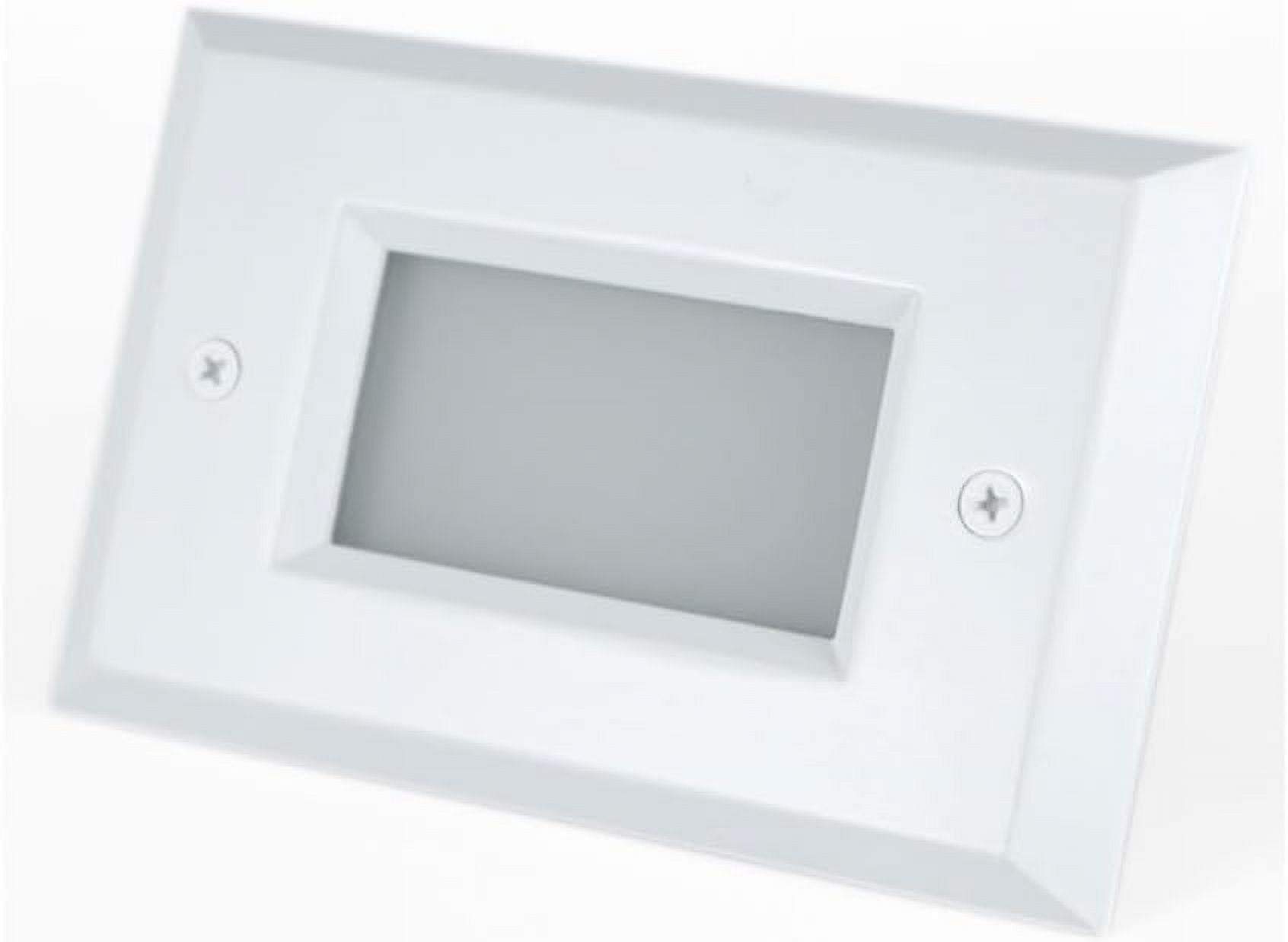 Diodesy- SL/FL/WH Step Cover Flat Plate, LED Step Light, White Finish ...