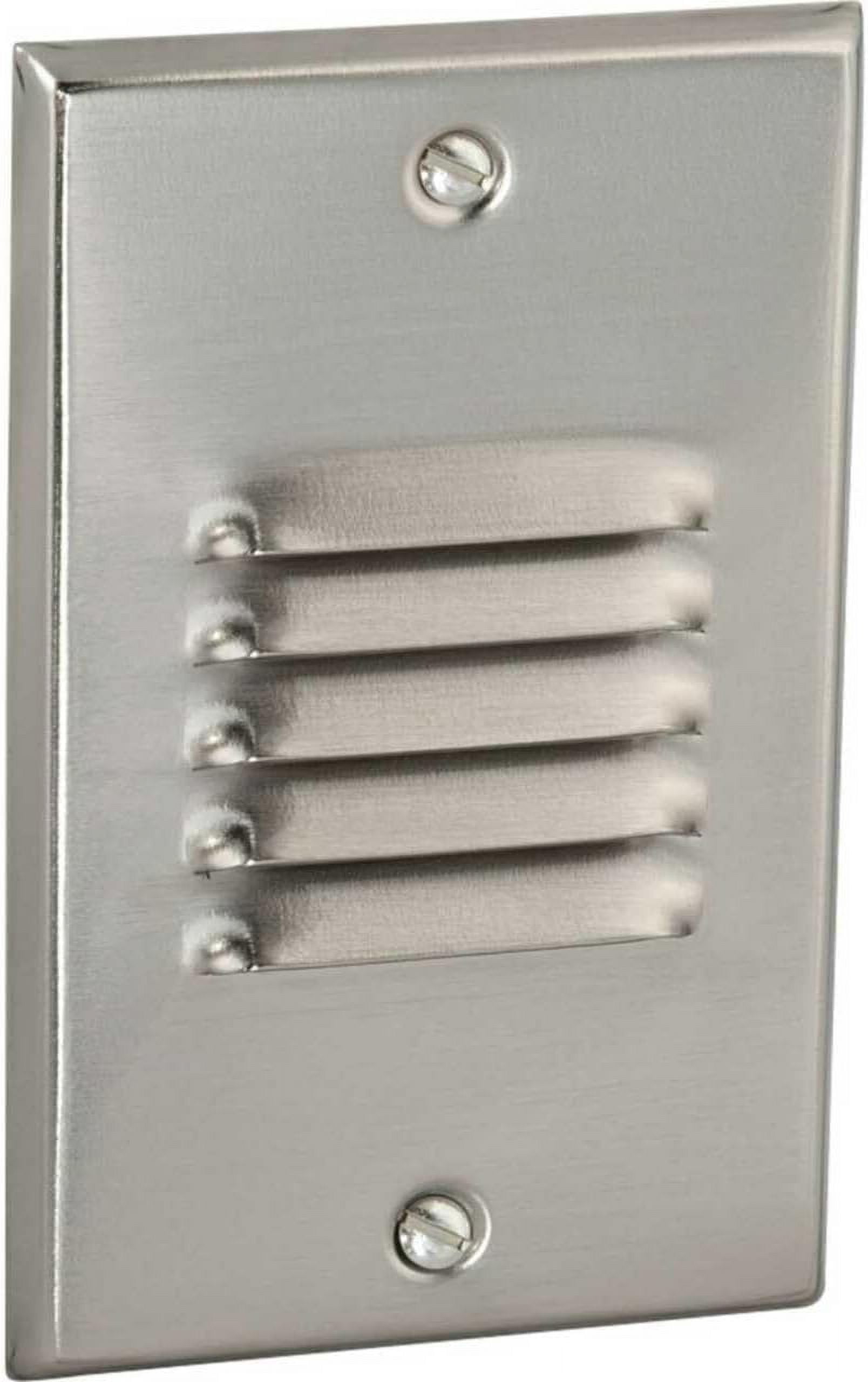 Diodesy- SL/VLV/BN Step Cover Flat Trim Plate, LED Step Light, Brushed ...