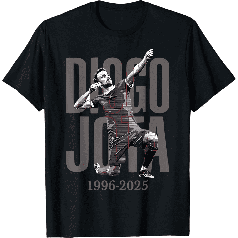 Diogo Jota Memorial 1996–2025 Graphic T-Shirt – Forever a Red Unisex ...