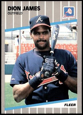 Dion James #594 1989 Fleer - Walmart.com