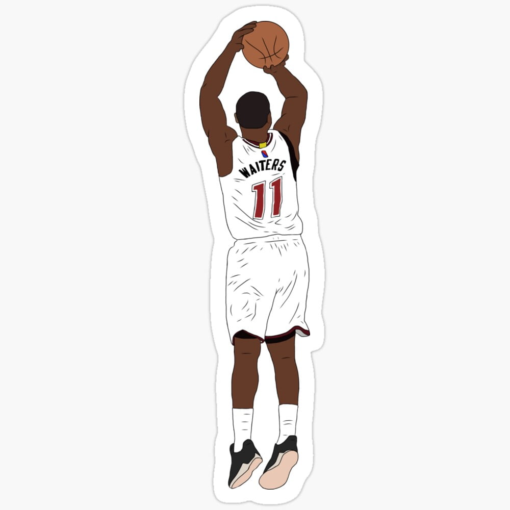 Dion Waiters Game Winner Sticker Phone Decal Water Bottle Stickers Car ...