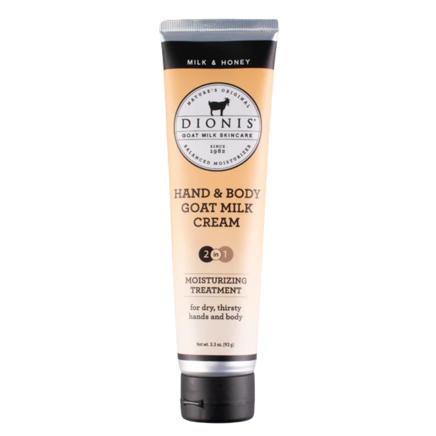 Dionis Goat Milk Hand & Body Cream - Milk & Honey 3.3oz - Walmart.com