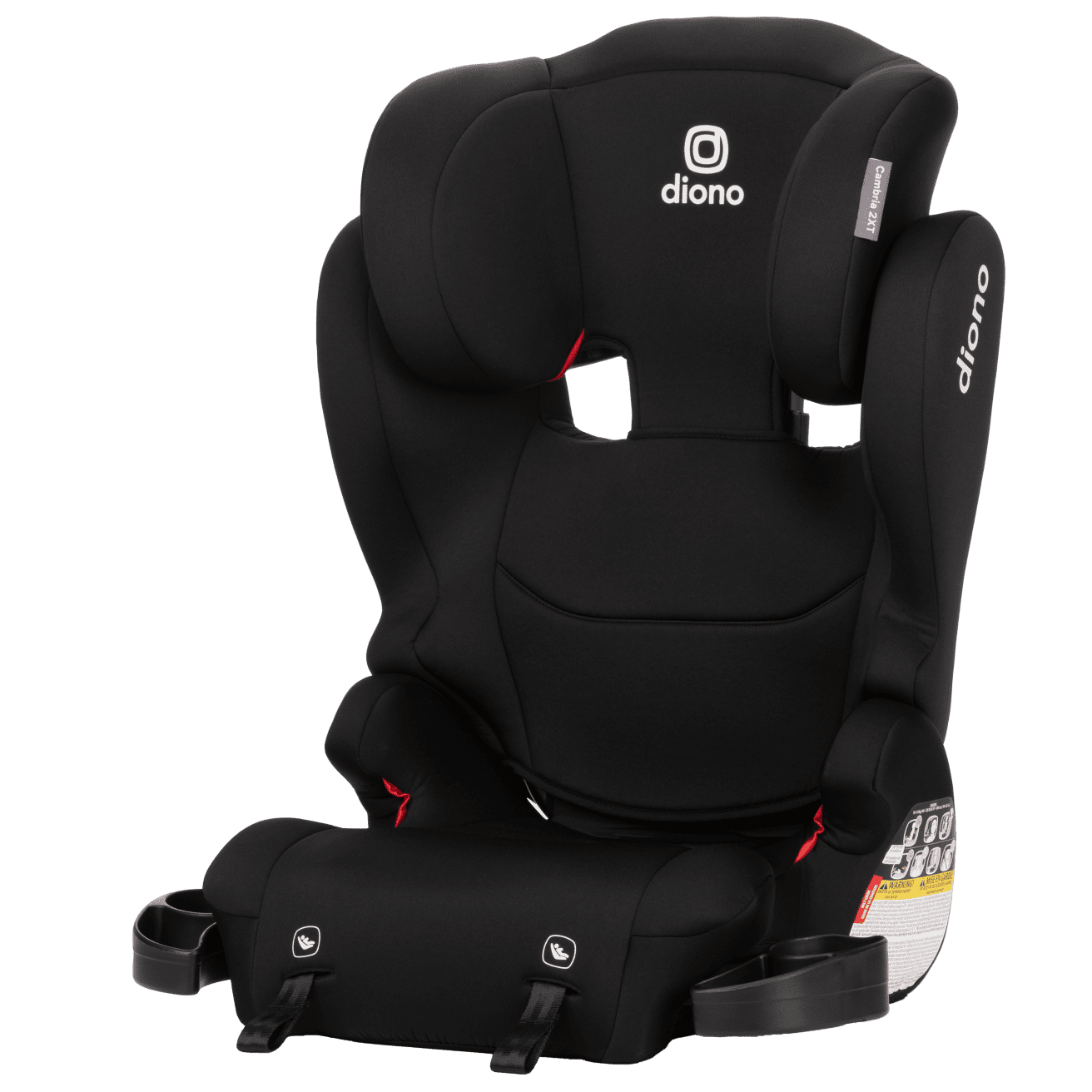 Diono Cambria 2XT Latch 2-in-1 High Back to Backless Booster Car Seat ...