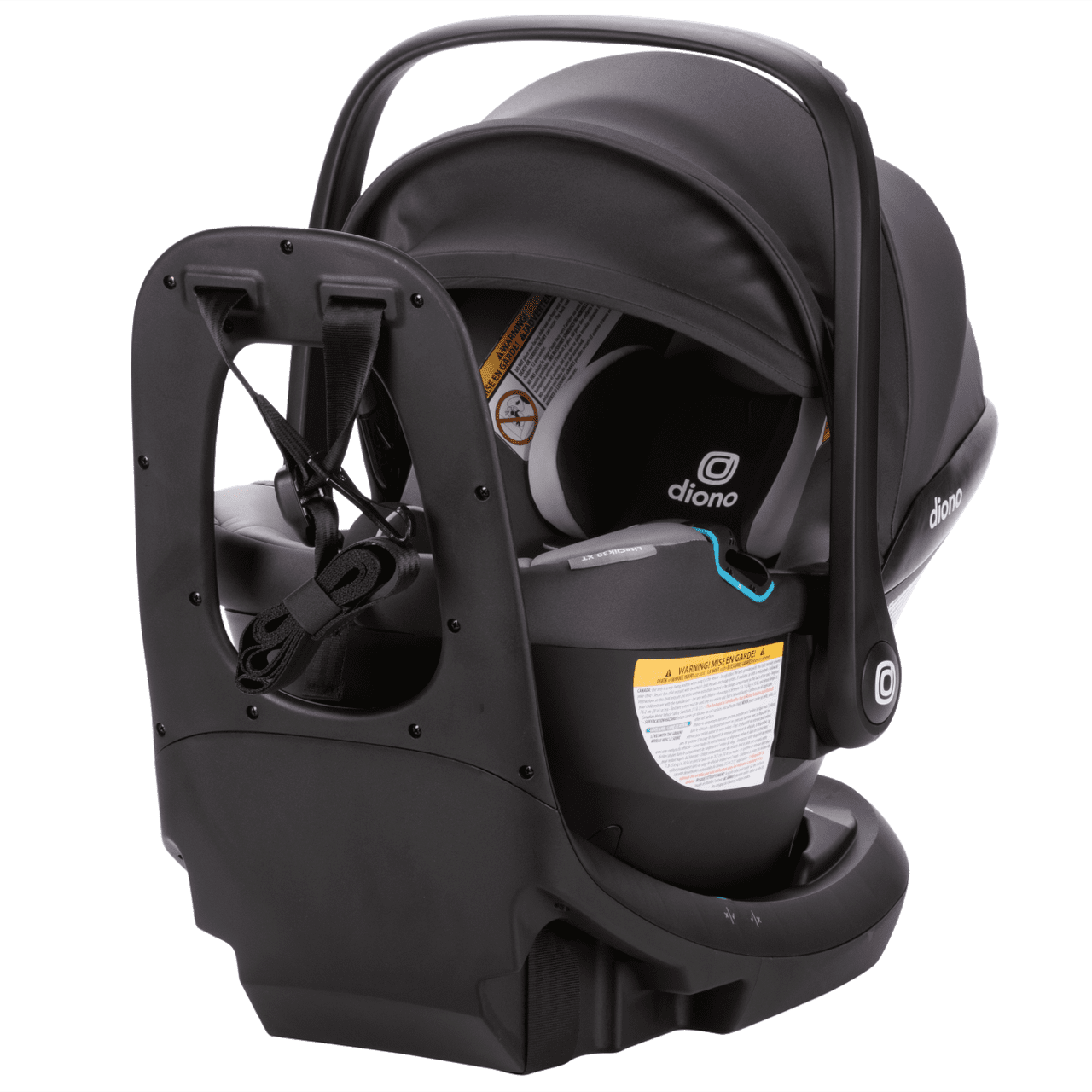 Diono LiteClik 30 XT Infant Car Seat and Base, Gray Glacier Frost ...