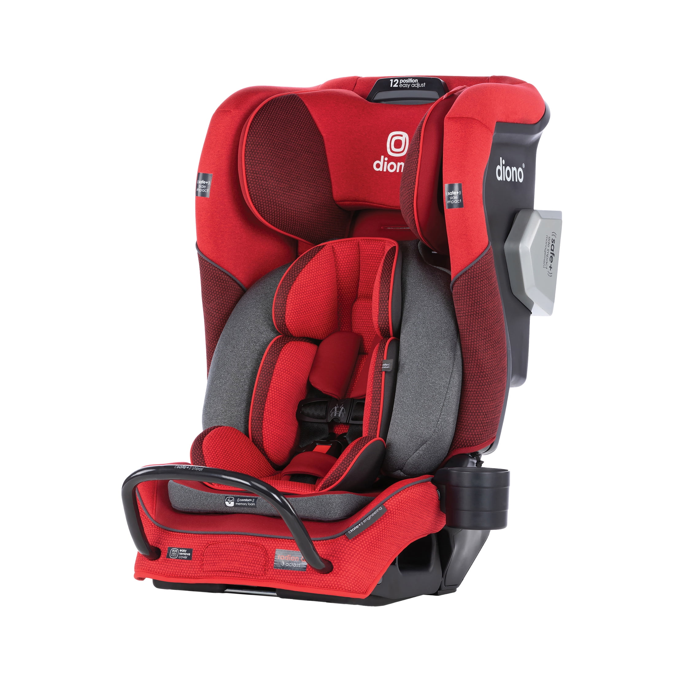 Diono Radian 3QXT SafePlus All-in-One Convertible Car Seat, Slim Fit 3 ...