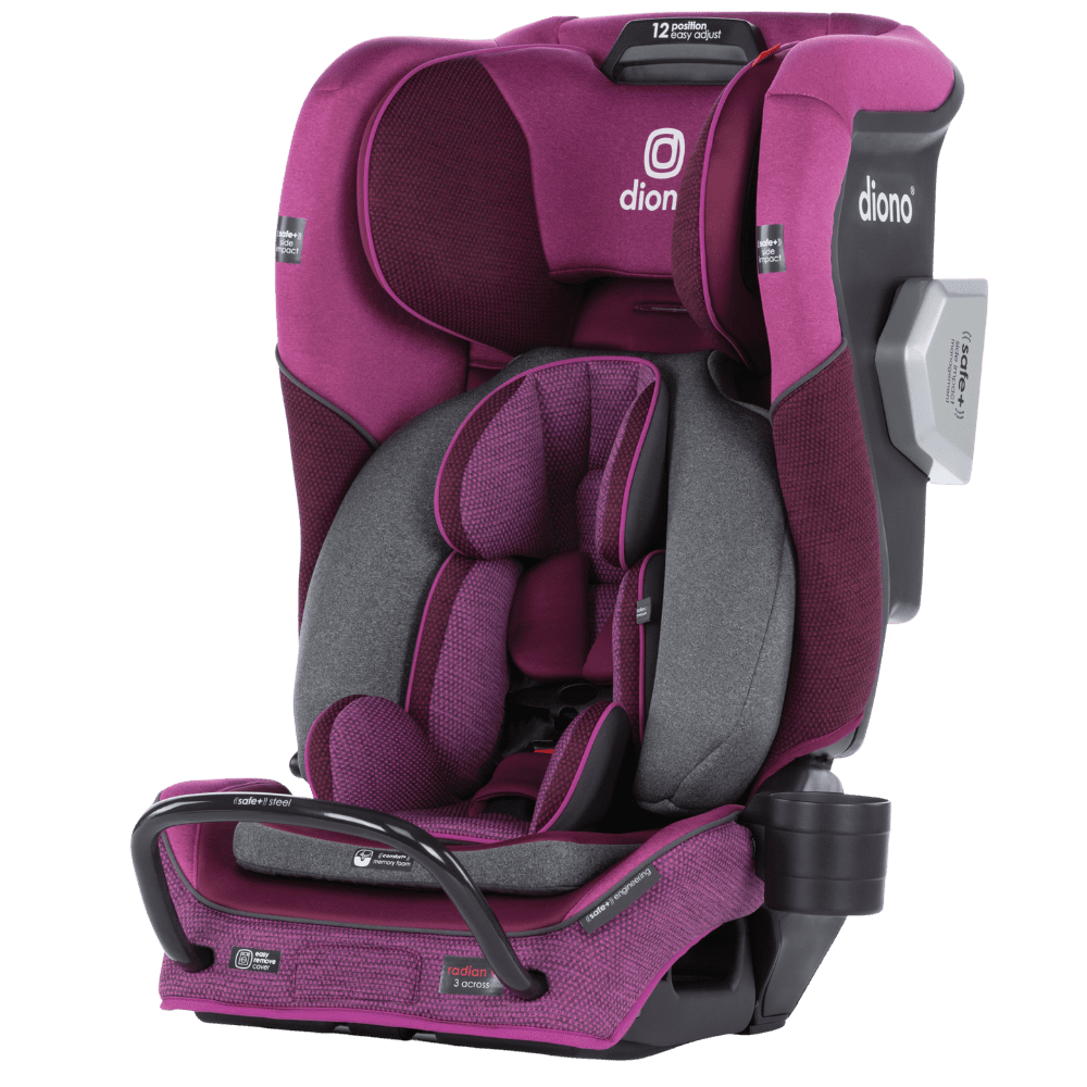 Diono Radian 3QXT Convertible Car Seat, Baby to Toddler, Rear-Facing ...