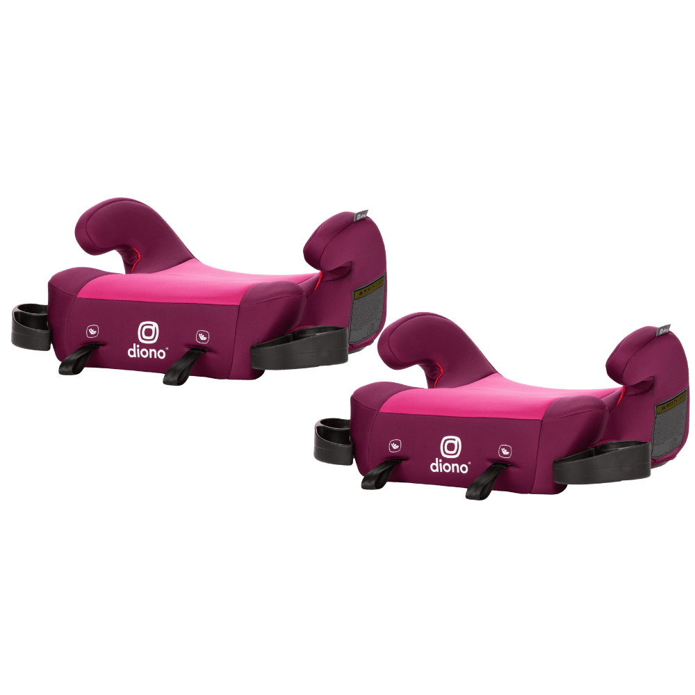 Diono Solana 2 with Latch Pack of 2 Backless Booster Car Seats, Pink ...