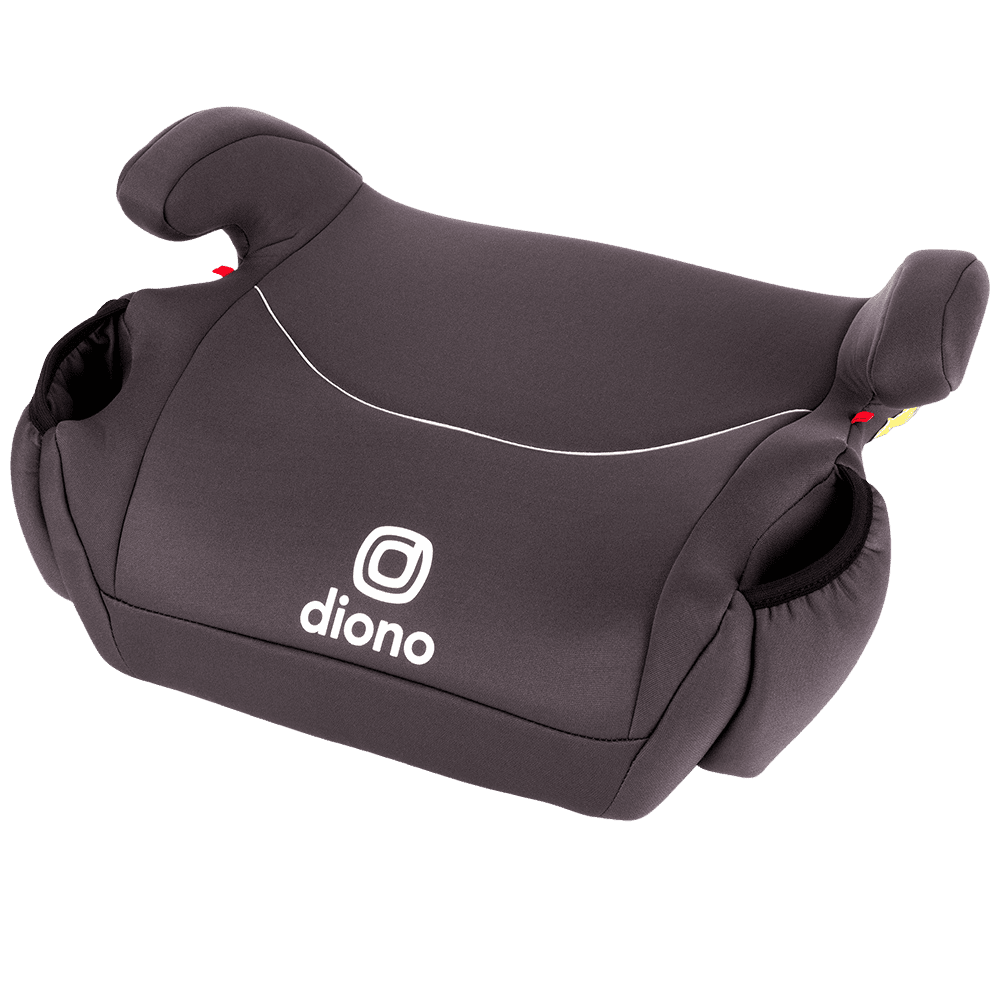 Diono Solana Lightweight Backless Booster Car Seat for Kids, Black with ...