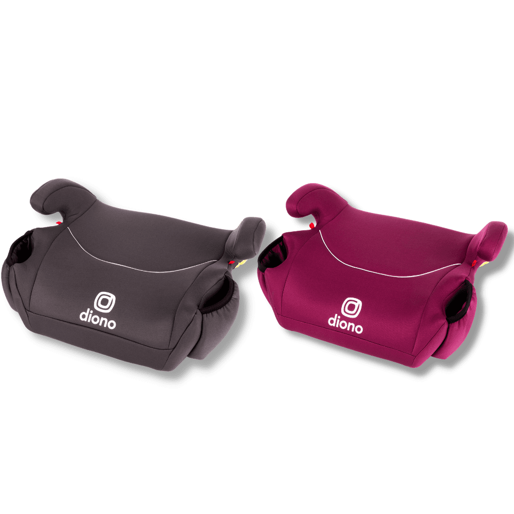 Diono Solana 2-Pack Lightweight Backless Booster Car Seats for Toddlers ...