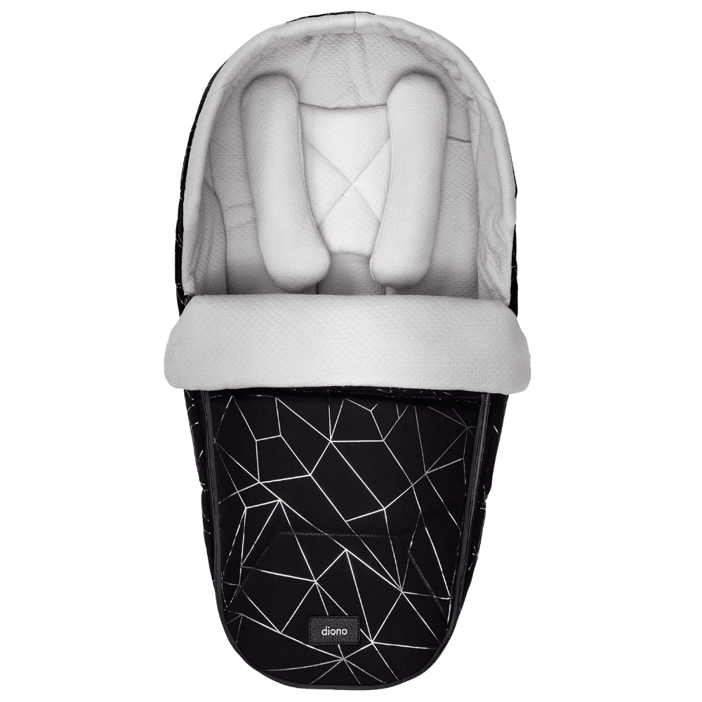 Diono Universal Weatherproof Newborn Pod Luxury Stroller Footmuff ...