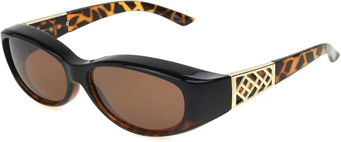 Dioptics Unisex-Adult Solar Shield Andrea Fit-Over Sunglasses ...