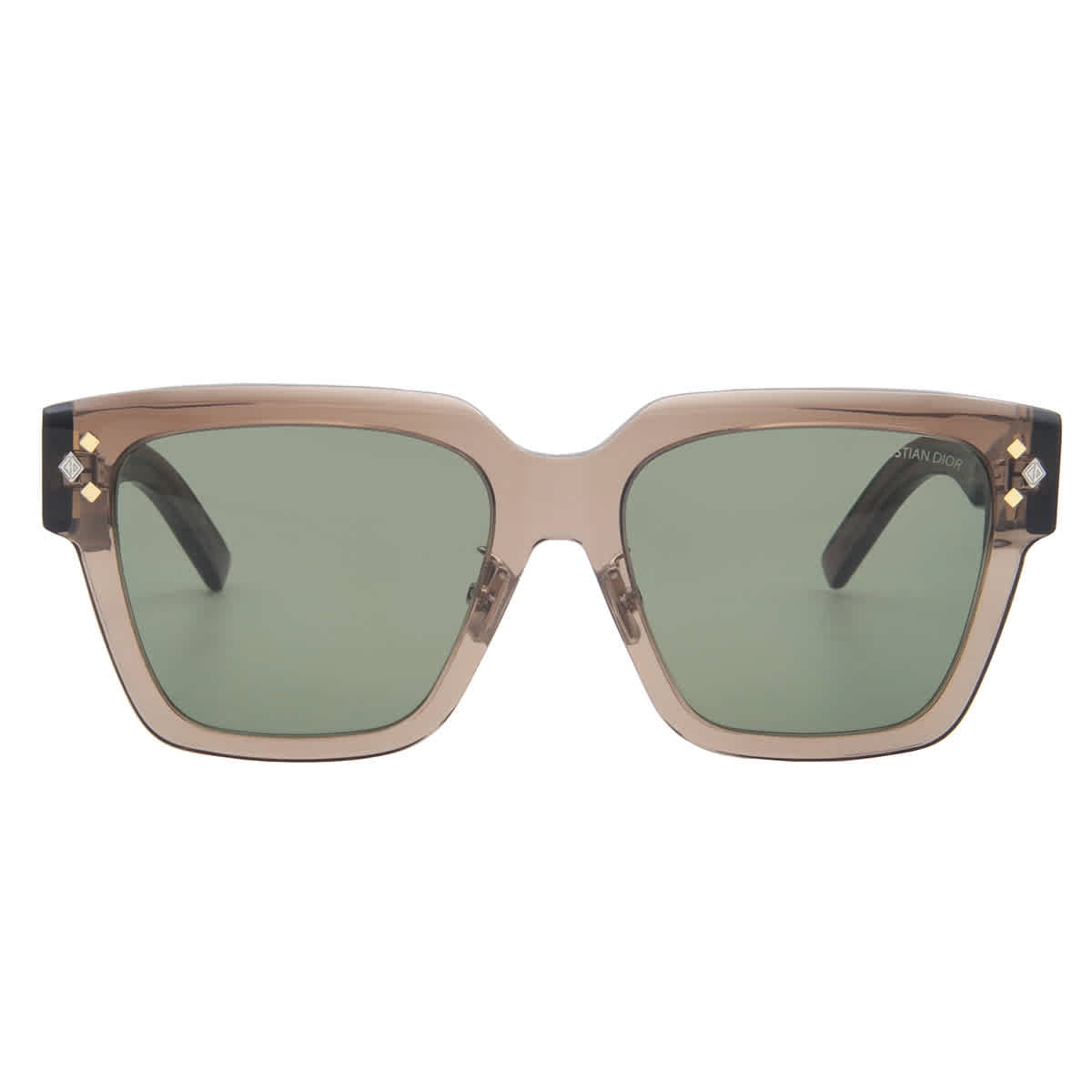 Dior CD DIAMOND S3F Brown Square Men's Sunglasses DM40084F 45E 55 ...