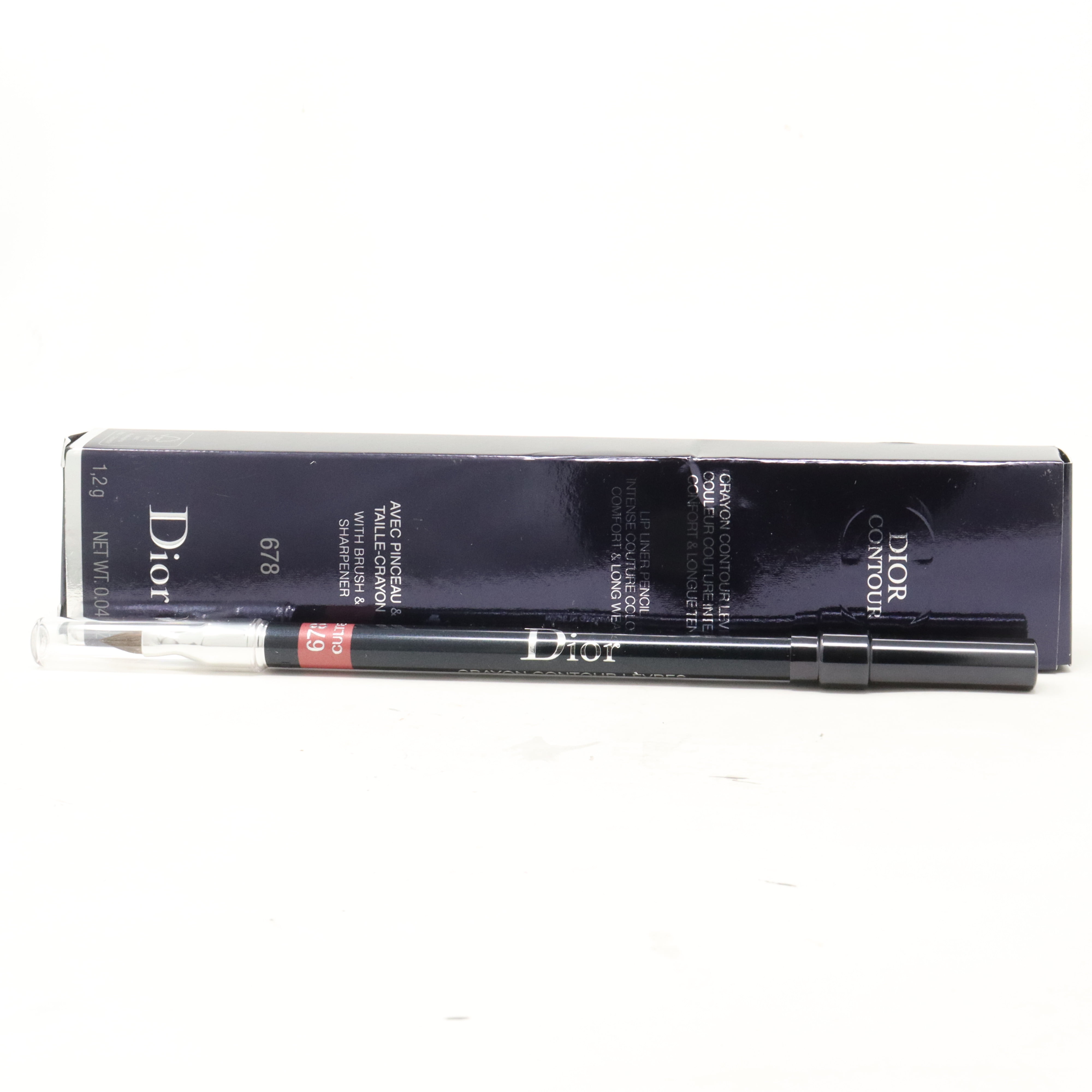 Dior Contour Lip Liner Pencil 678 Culte 0.04oz/1.2g New With Box ...