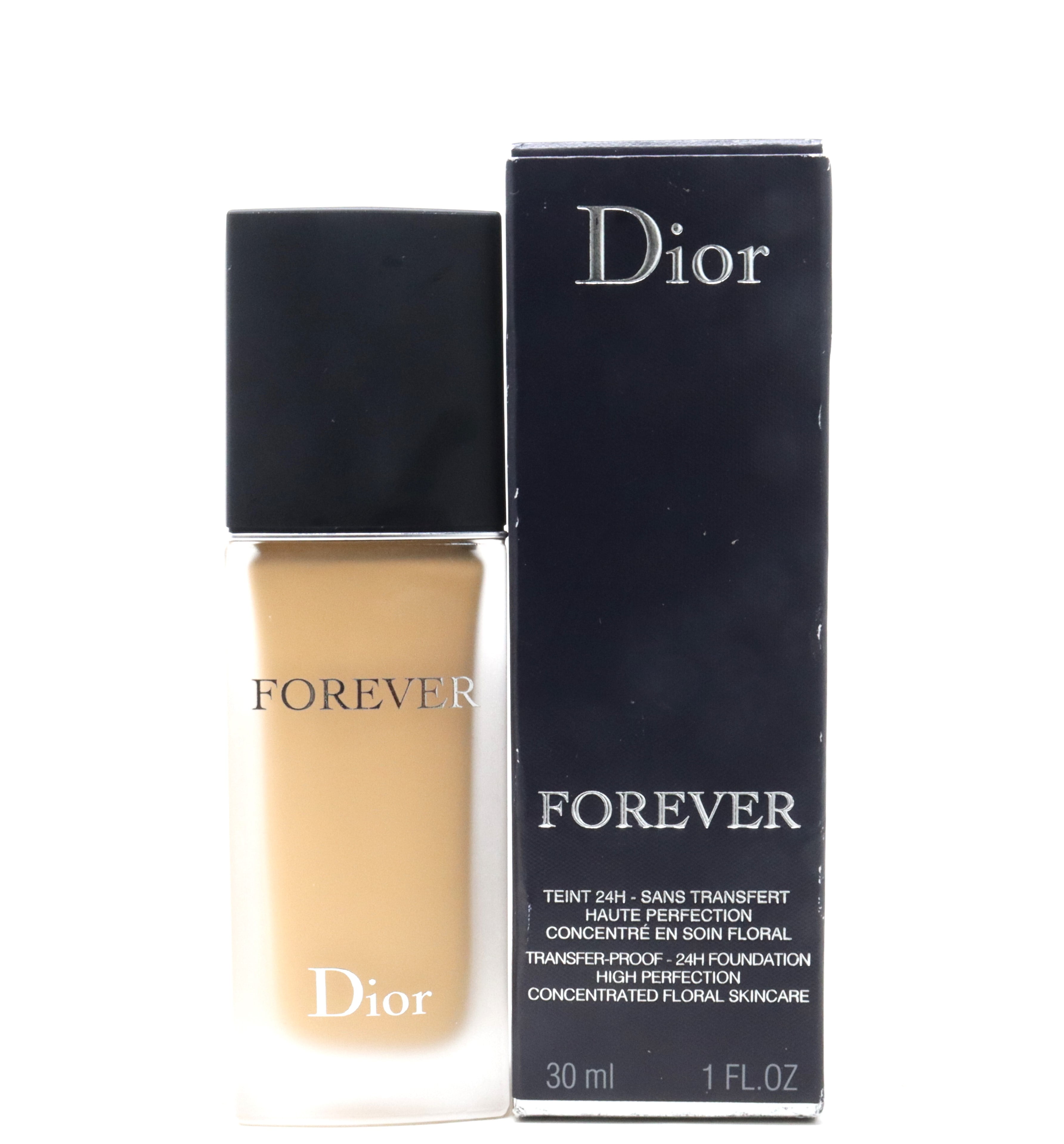 Dior Forever Matte Foundation 4W0 Warm Olive 1.0oz/30ml New With Box ...