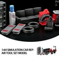 Diorama 1/64 Diecast Car Parking Lots Tool Cabinet Model Set, Garage ...