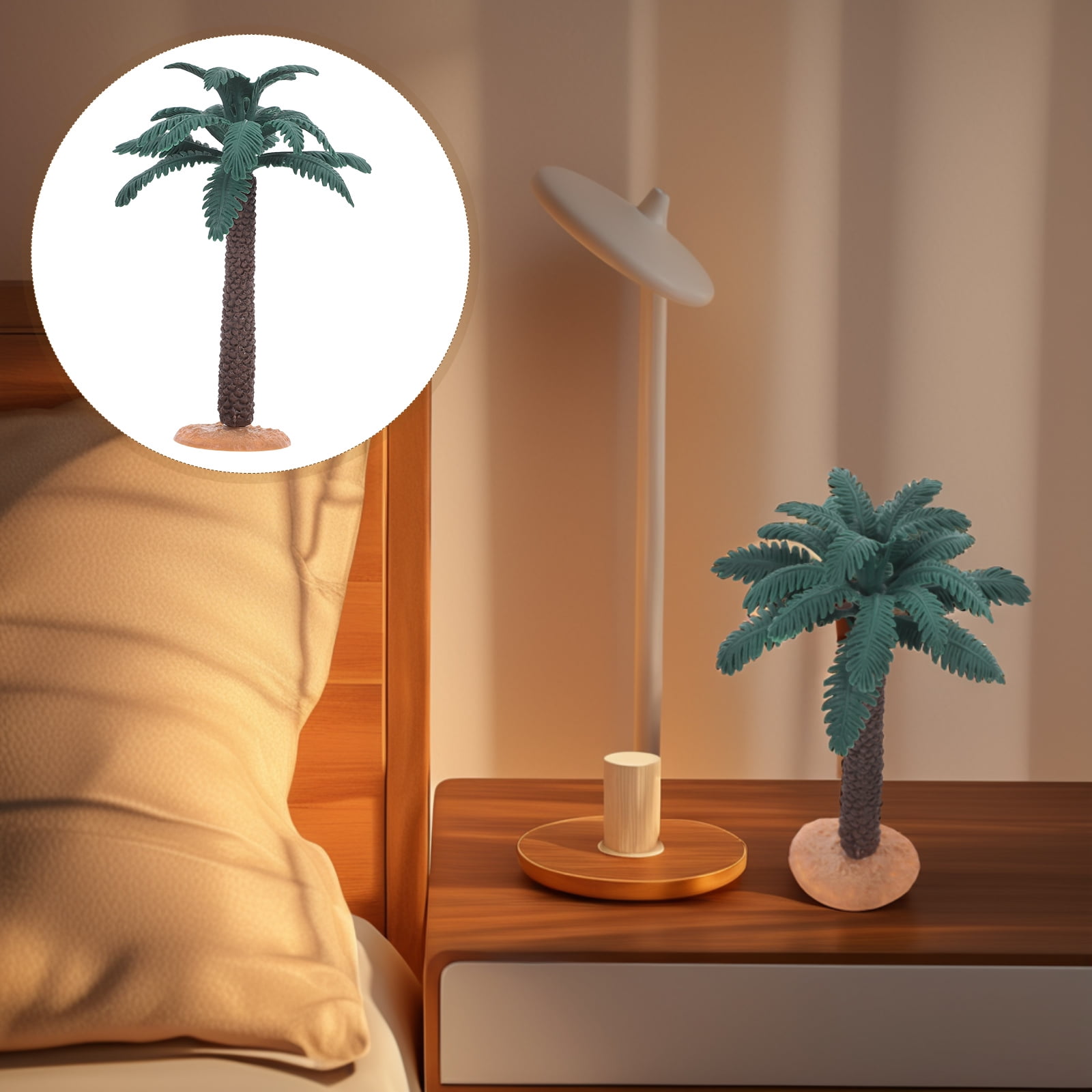 Diorama Trees,Mini Palm Tree Decor Diorama Miniature Trees For Villages ...