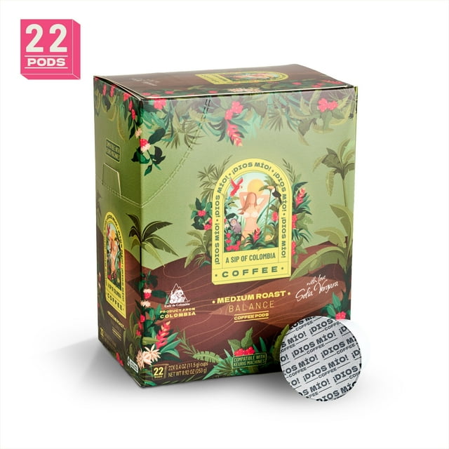 Dios Mio Coffee by Sofia Vergara, Premium Colombian Pods for Keurig K ...
