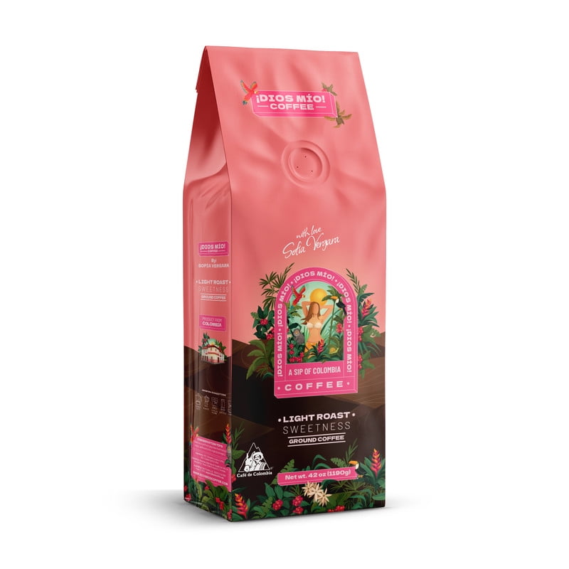 Dios Mio Coffee by Sofia Vergara, Premium Ground Colombian Coffee ...