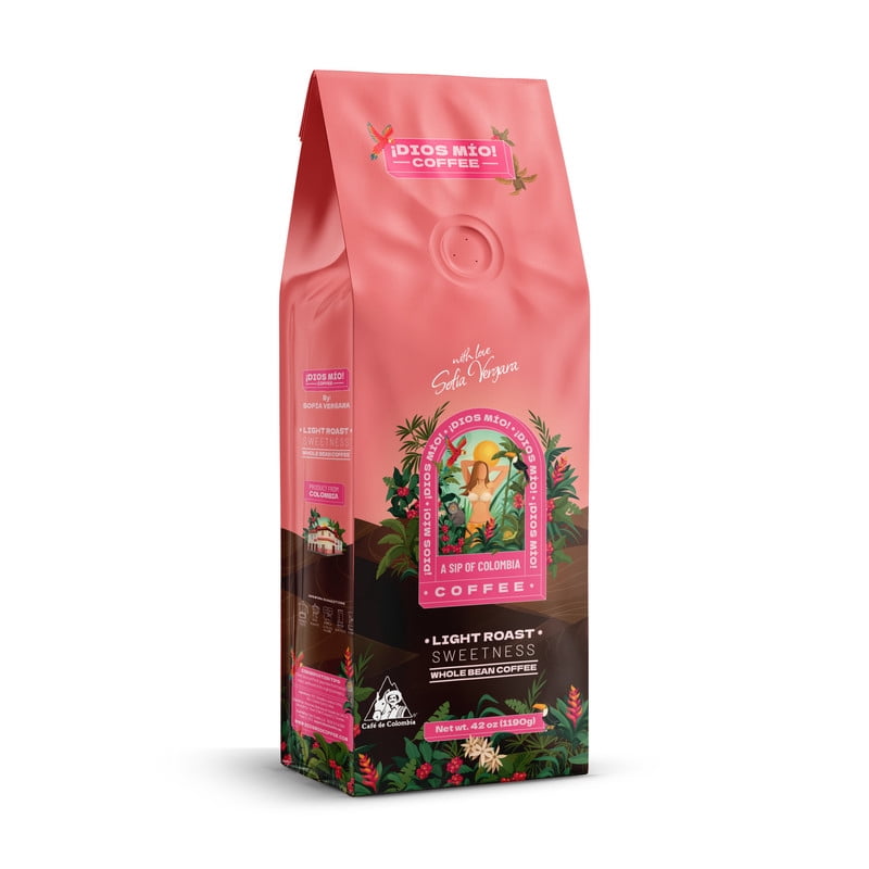 Dios Mio Coffee by Sofia Vergara, Premium Whole Bean Colombian Coffee ...