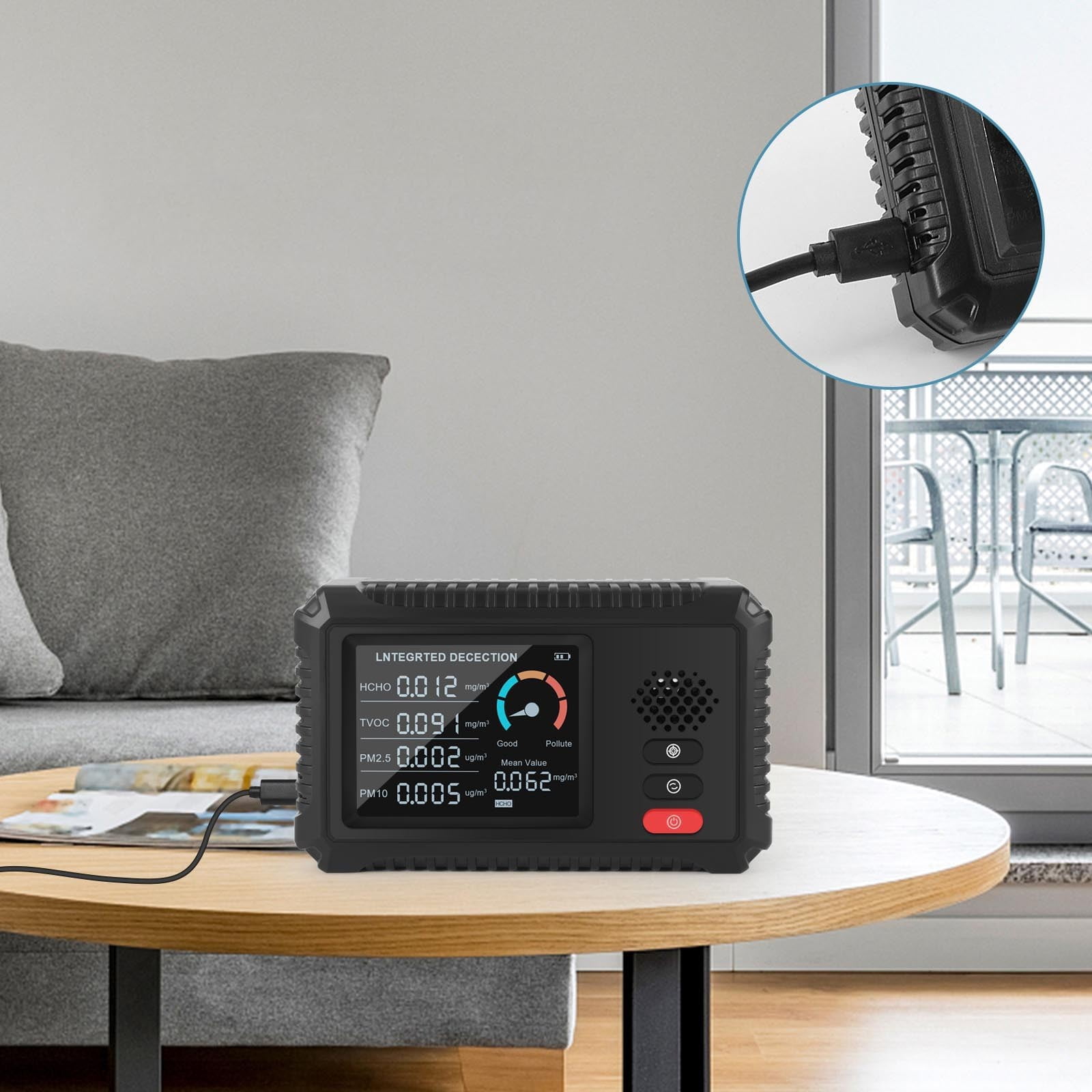 Dioxide Meter Tester Air Quality Alarm Refrigerator Water Filter ...